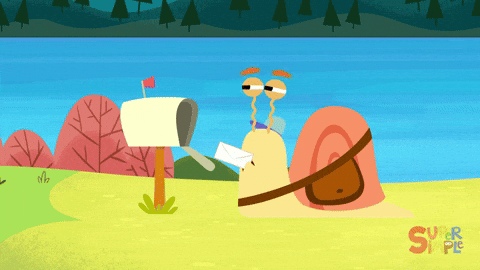 Mail Snail GIF by Super Simple - Find & Share on GIPHY