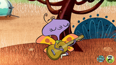 Relaxed Playing Music GIF by PBS KIDS - Find & Share on GIPHY