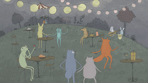 Party GIF by gloriapittmann - Find & Share on GIPHY