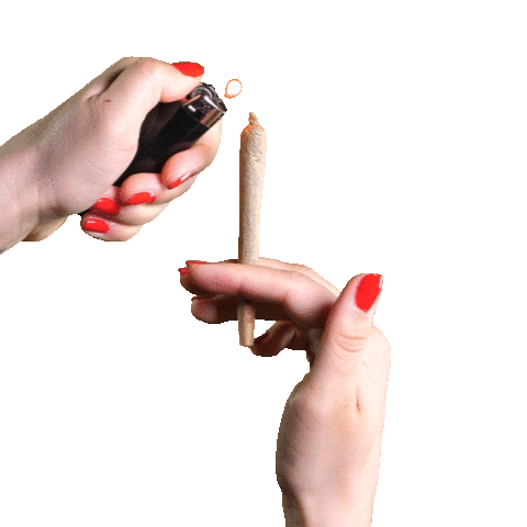 Weed Marijuana Sticker by nic a for iOS & Android | GIPHY