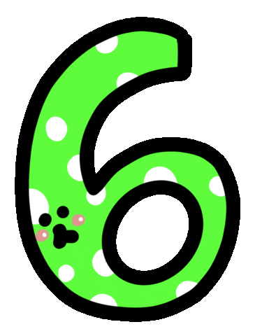 Number No6 Sticker by Playbear520_TW for iOS & Android | GIPHY