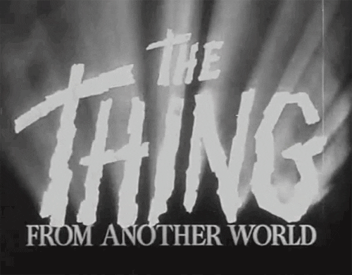 The Thing From Another World Art GIF by hoppip - Find & Share on GIPHY
