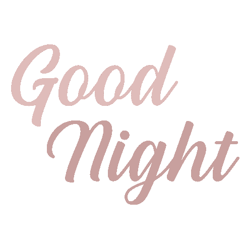Good Night Pink Sticker for iOS & Android | GIPHY