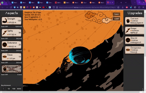 New game prototype: Sisyphus Ascends Idle : r/incremental_games