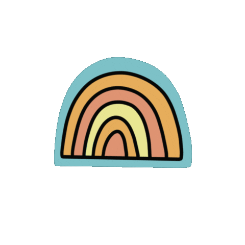 Rainbow Pastel Sticker for iOS & Android | GIPHY