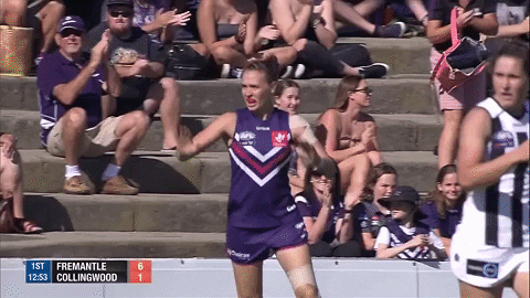 Afl Womens Foreverfreo GIF by Fremantle Dockers - Find & Share on GIPHY