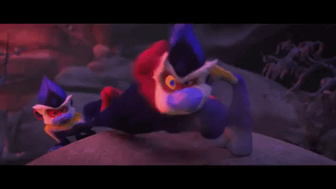 Fight Kicking GIF by The Croods: A New Age - Find & Share on GIPHY