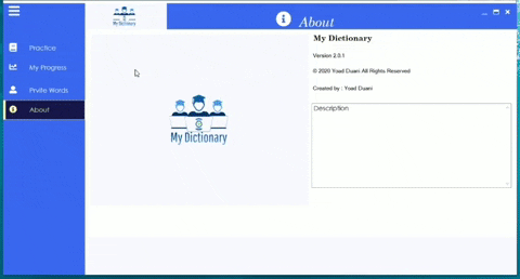 GitHub - Yoad-Duani/Learn_English_Csharp: Desktop app for learning English