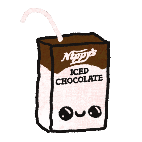 Chocolate Milk Sticker by Kev Lavery for iOS & Android | GIPHY