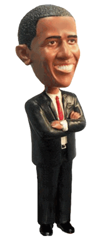Obama Caricature Animated Gif