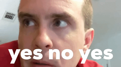 Yes No Yes GIF by Luke Guy - Find & Share on GIPHY