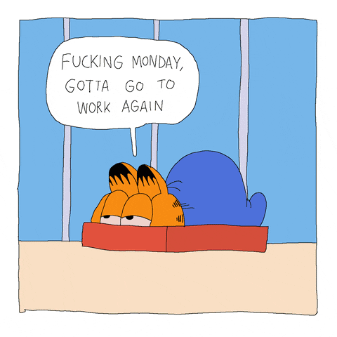 Garfield's new job : r/Unexpected