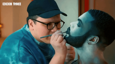 Glow Up Make-Up GIF by BBC Three - Find & Share on GIPHY