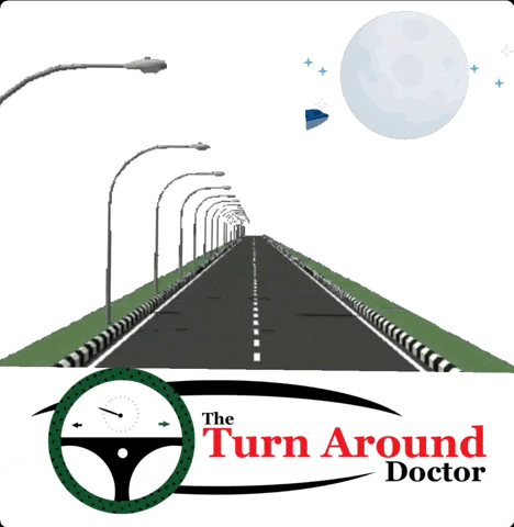 Driving Turn Around GIF by Dr. Donna Thomas Rodgers - Find & Share on GIPHY