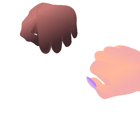 Hands Touching Sticker by n,gddemh for iOS & Android | GIPHY