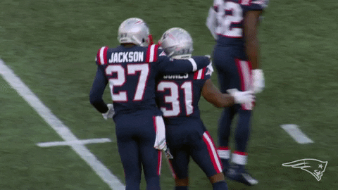 Happy Jonathan Jones GIF by New England Patriots - Find & Share on GIPHY