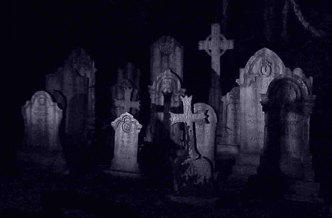 Ghost Cemetery GIF - Find & Share on GIPHY