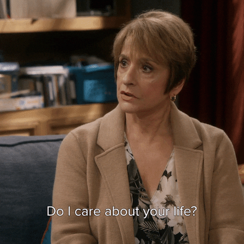 Do I Look Like I Care GIF by CBS - Find & Share on GIPHY