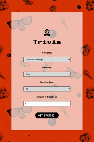 GitHub - joyeelam/trivia-app: React + Firebase trivia app made with Open Trivia Database API