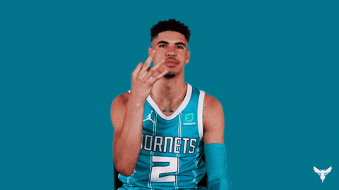 Lamelo Ball Sport GIF by Charlotte Hornets - Find & Share on GIPHY