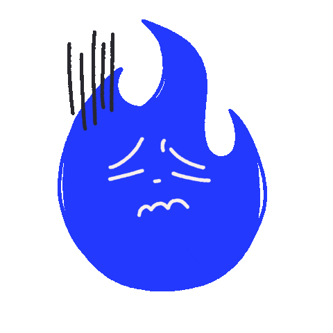 Sad Fire Sticker for iOS & Android | GIPHY