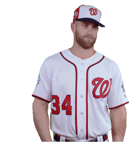 Washington Nationals Bryce Stickers Sticker by MLB for iOS & Android ...