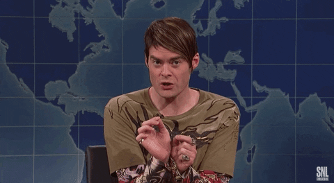 Bill Hader Whimsy GIF by Saturday Night Live - Find & Share on GIPHY