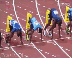 Usain Bolt Animated GIF