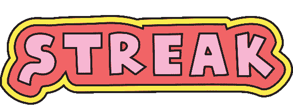 Streak Sticker by Martina Martian for iOS & Android | GIPHY