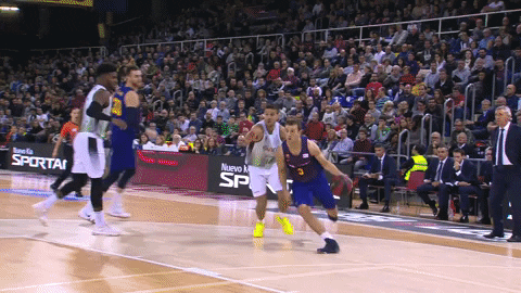 Fc Barcelona Basketball GIF by ACB - Find & Share on GIPHY