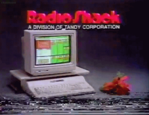 Radio Shack 80S GIF - Find & Share on GIPHY