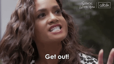 Get Out Now GIF by ALLBLK (formerly known as UMC) - Find & Share on GIPHY