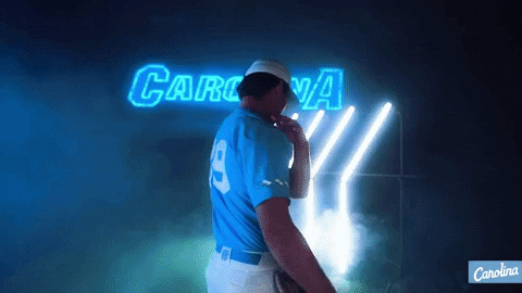 North Carolina Baseball GIF by UNC Tar Heels - Find & Share on GIPHY