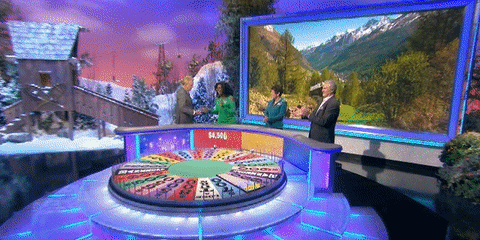 Excited Pat Sajak GIF by Wheel of Fortune - Find & Share on GIPHY