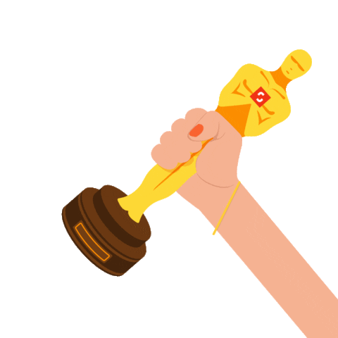 Academy Awards Win Sticker by ShutterstockContributors for iOS ...