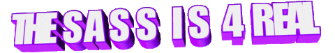 Sass Sticker by AnimatedText for iOS & Android | GIPHY