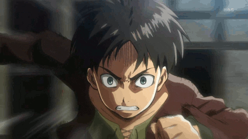 Eren Jaeger Crying Gif