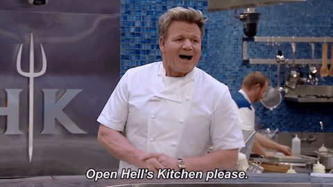 Gordon Ramsey Cooking GIF by Hell's Kitchen - Find & Share on GIPHY