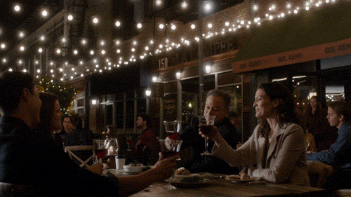 Clara Seger Drinking GIF by CBS - Find & Share on GIPHY