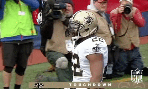 Mark Ingram Football GIF by NFL - Find & Share on GIPHY
