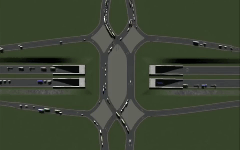 4-Way Traffic junctions (Cities: Skylines simulation) | ResetEra