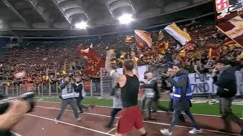 Happy Serie A GIF by AS Roma - Find & Share on GIPHY