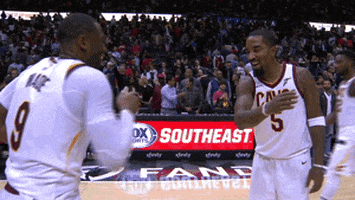 Jr Smith Handshake GIF by NBA - Find & Share on GIPHY