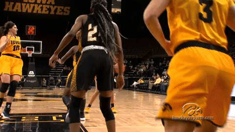 Basketball GIF by University of Iowa Hawkeyes Athletics - Find & Share ...