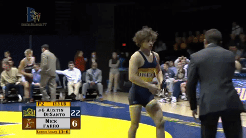 Drexel University Austin Desanto GIF by Drexel Dragons - Find & Share ...