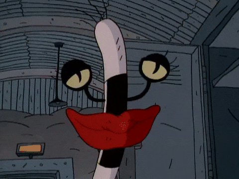 Blinking Aaahh Real Monsters GIF - Find & Share on GIPHY
