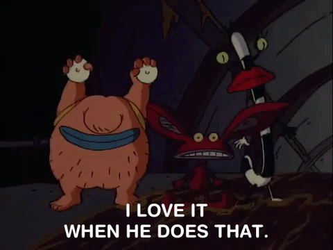 Aaahh Real Monsters Nicksplat GIF - Find & Share on GIPHY