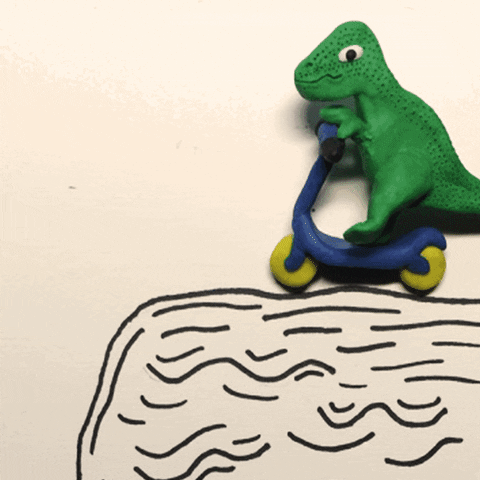 Stop Motion Dinosaur GIF by nothingisfunny - Find & Share on GIPHY