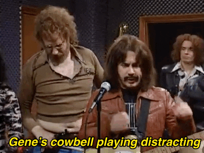 Will Ferrell Cowbell Animated Gif