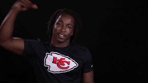 Kansas City Chiefs Flex GIF by NFL - Find & Share on GIPHY